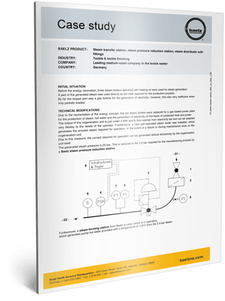 Steam Transfer Station Case Study | Baelz N.A. | Baelz North America